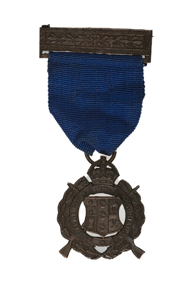 1924 NZ Army Rifle Association Regimental Teams Rifle Match bronze ...