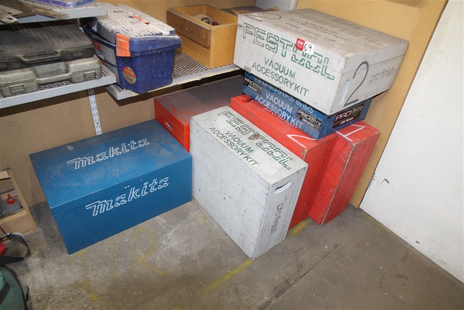 7x Assorted Timber Tool Boxes Auction (0069-5057842) | Grays Australia