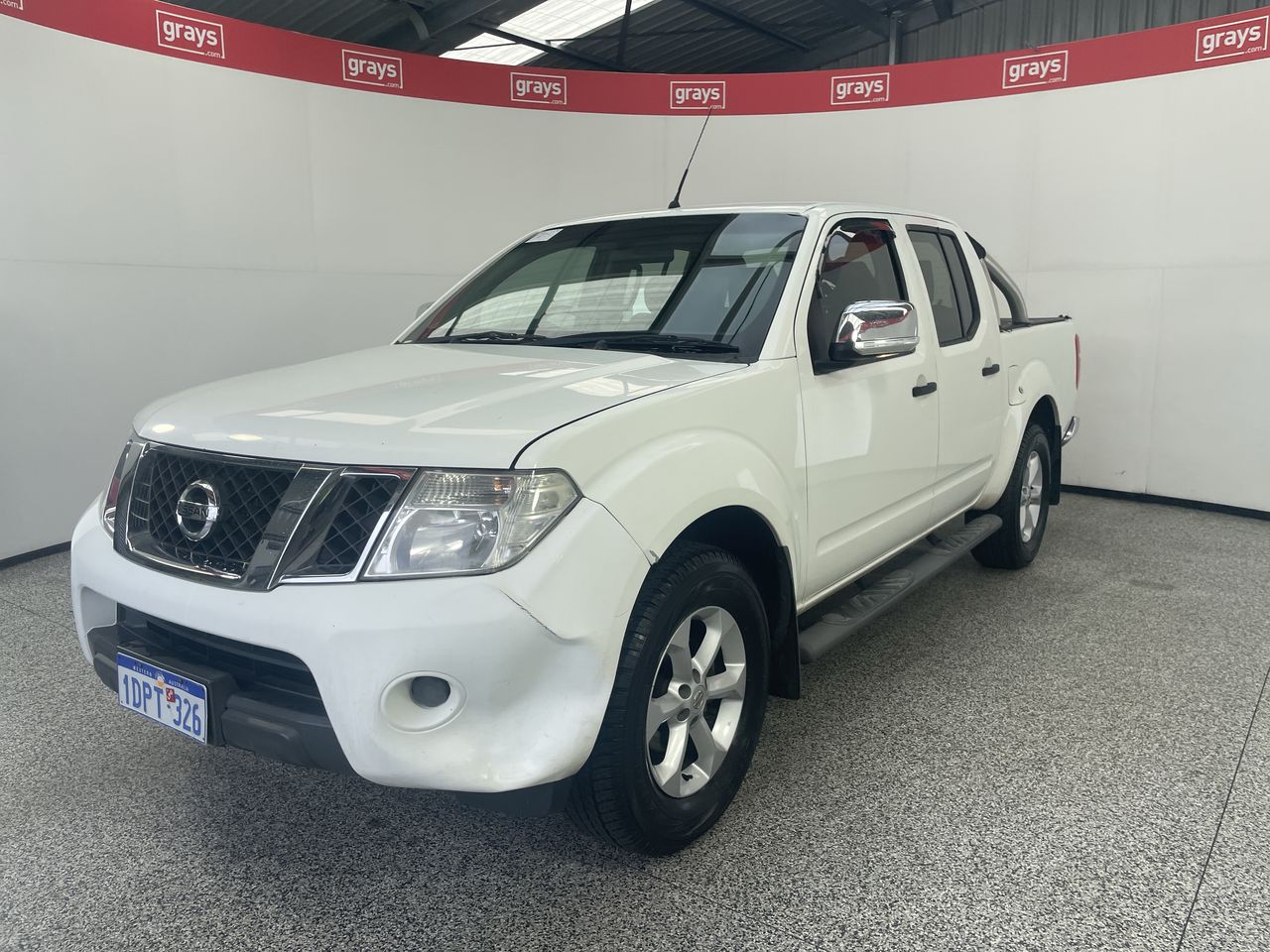 2010 Nissan Navara ST-X 4X4 DOUBLE CAB D40 Automatic Dual Cab Auction ...