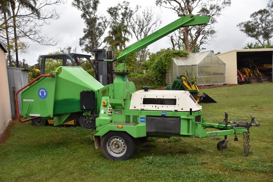 GREENMECH CM220MT55 Towable Wood Chipper Auction (0014-5057962) | Grays ...