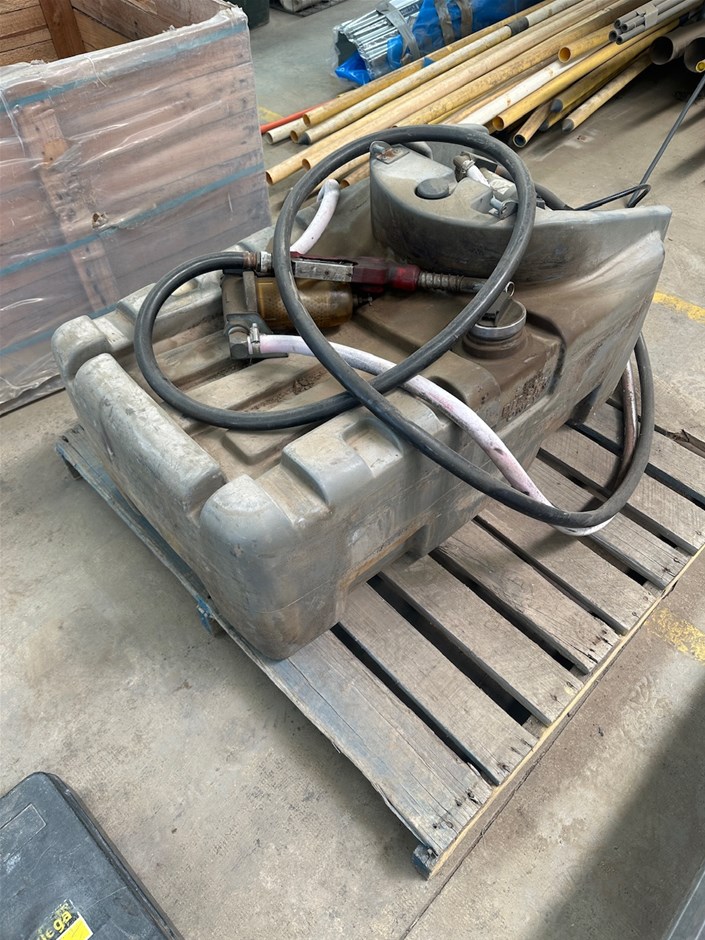 Diesel Fuel Tank with Pump and Nozzle Auction (0065-3030689) | Grays ...