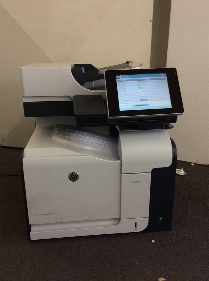HP LaserJet colour flow MFP M575 All-In-One Laser Printer Auction (0009 ...