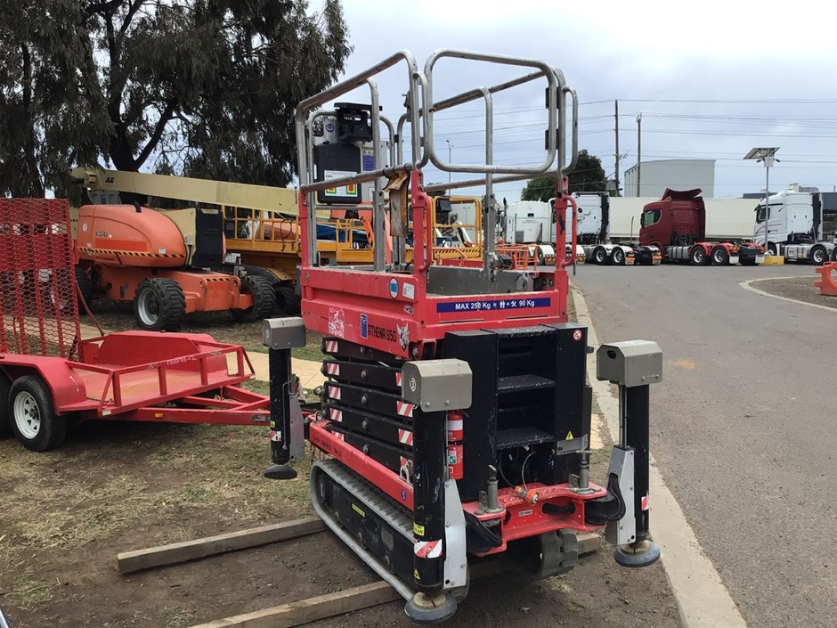 2017 Athena 850HE Scissor Lift Auction (0012-3030741) | Grays Australia