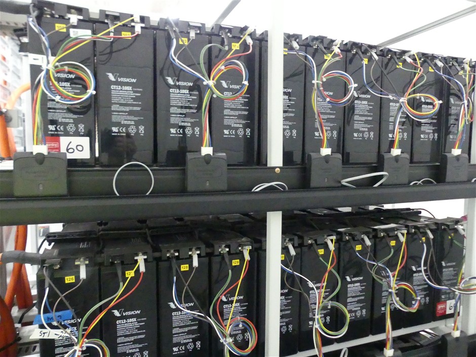 Vision Group CT 12-1055X Valve Regulated Rechargeable Batteries x 21 ...