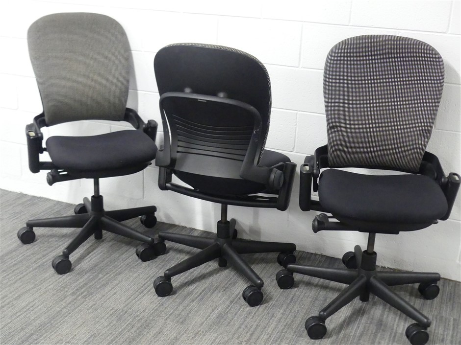 Qty 8 x Clerical Chairs (no arms) Auction (0357-5057997) | Grays Australia