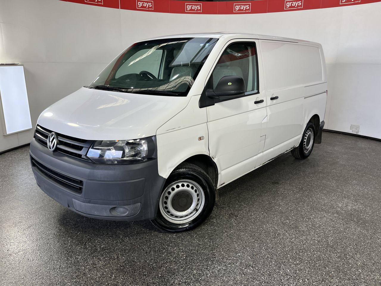 Volkswagen Transporter SWB 103kW T5 Turbo Diesel Automatic Van Auction ...