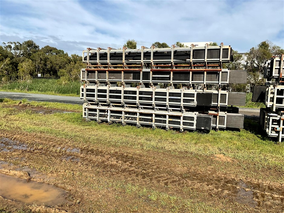 7 x Steel Framed Column Boxes Auction (0155-7053824) | Grays Australia