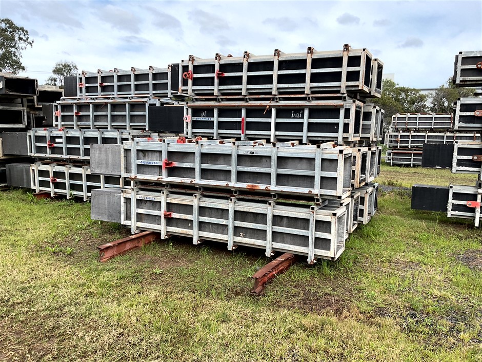 14 x Steel Framed Column Boxes Auction (0161-7053824) | Grays Australia