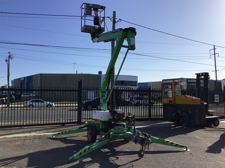2015 Nifty 120T Single Boom Lift Trailer Auction (0018-5058608) | Grays ...