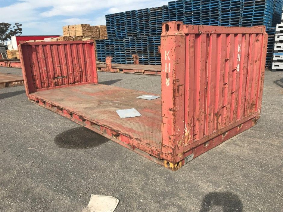 1x 20 Foot Flat Rack Auction (0029-3030621) | Grays Australia