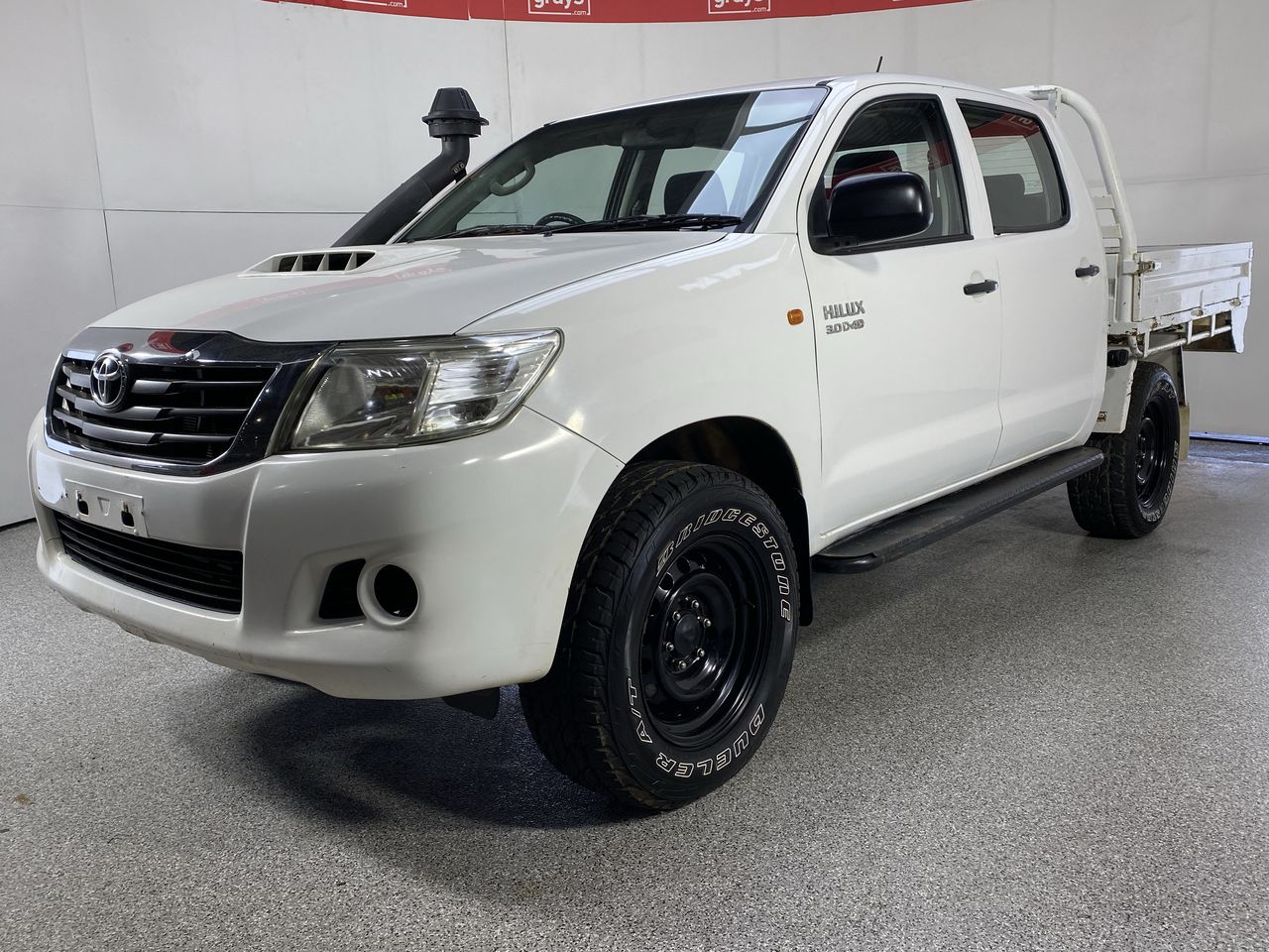 2015 Toyota Hilux 4X4 SR KUN26R Turbo Diesel Manual Dual Cab Auction ...