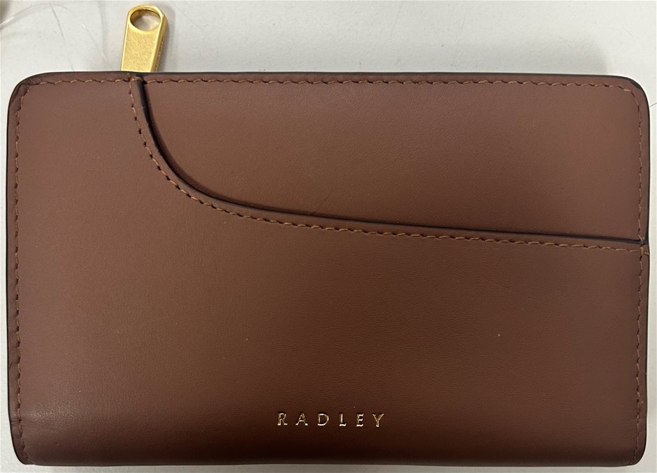 Radley London Tan Leather Bi-Fold Wallet Auction (0263-2561865) | Grays ...