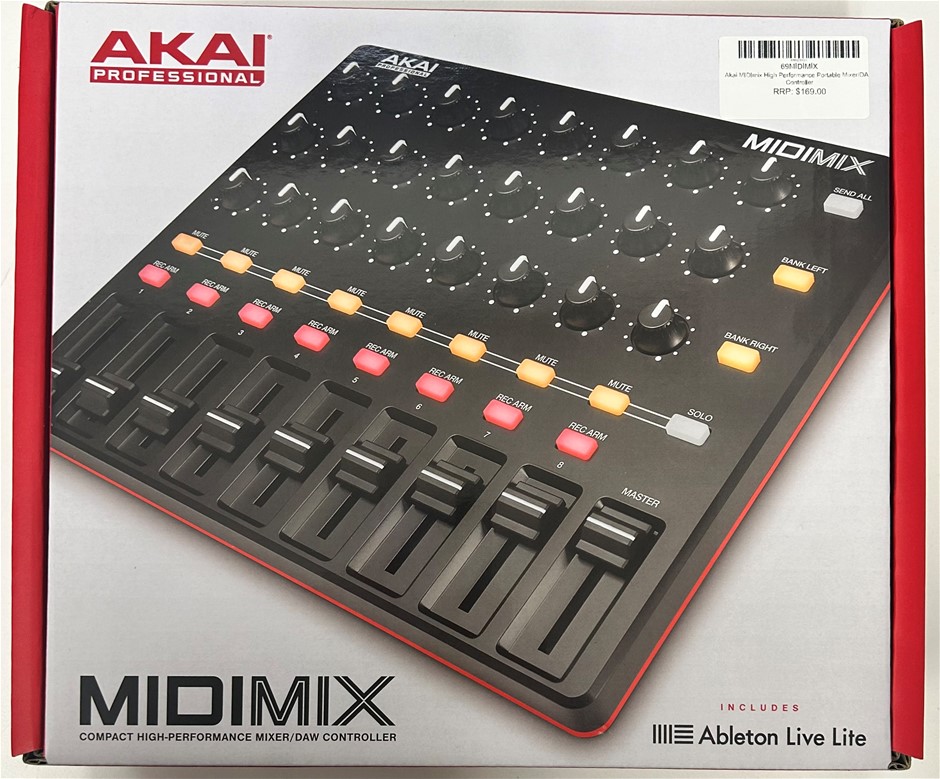 AKAI Professional MIDIMIX Compact High-Performance Mixer/Daw Music ...