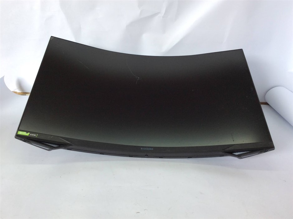 SAMSUNG C32G75TQSE Color Display Unit Black Auction (0032-2561915 ...