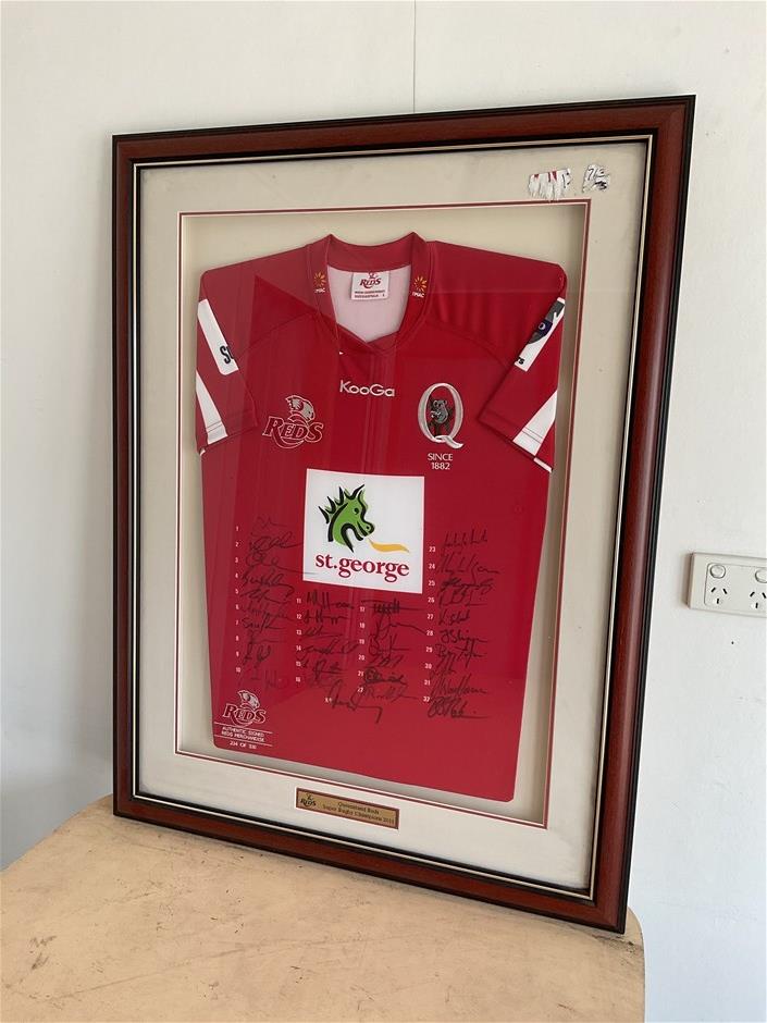 Rugby Reds Memorabilia Auction (0168-7054729) | Grays Australia
