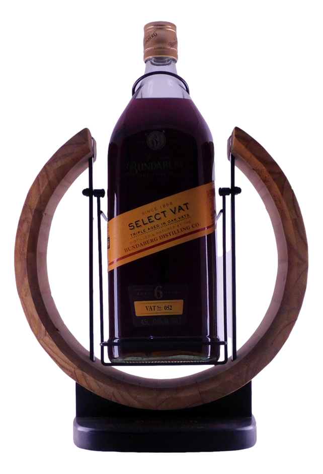 Bundaberg Rum Select Vat 52 in Cradel (1x 4.5L), QLD. Auction (0002 ...