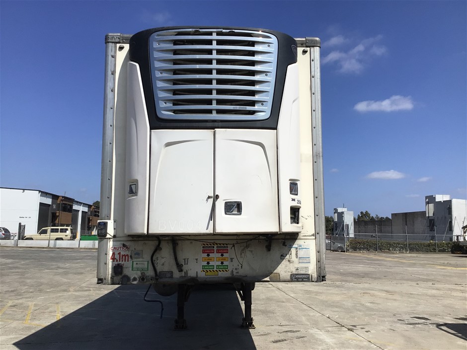 2010 Vawdrey VB S3 B-Double RoadTrain Chilled Trailer Triaxle Auction ...