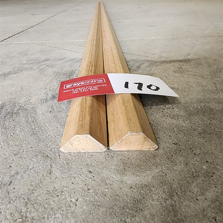 2 x PORTA Tri Quad 19mm x 19mm x 1800mm Auction (0170-5058426) | Grays ...