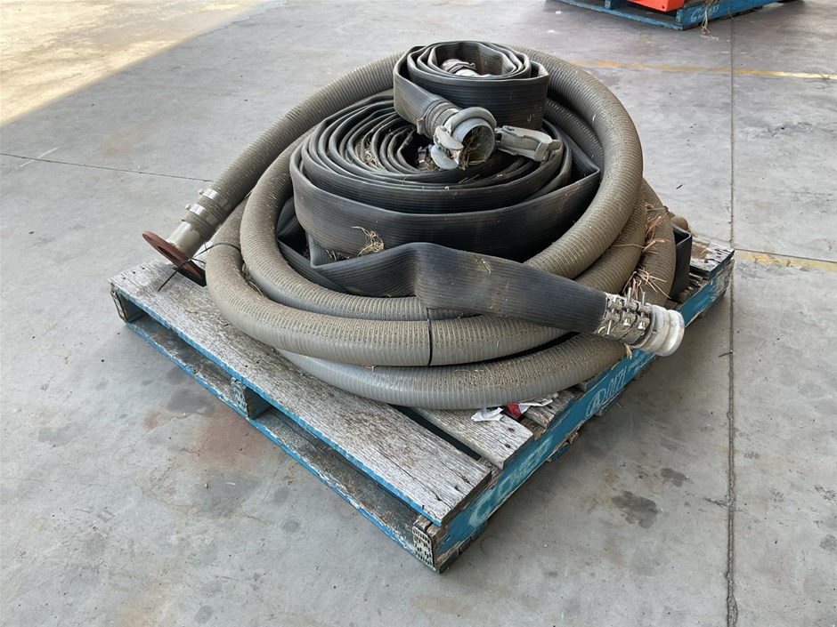 4 x Assorted 80mm Agriculture Hoses Auction (0025-3032888) | Grays ...