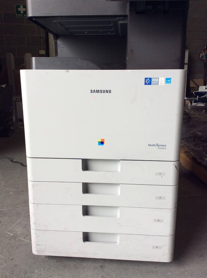 SAMSUNG MultiXpress X4300LX LASER MULTIFUNCTION Printer Auction (0002 ...