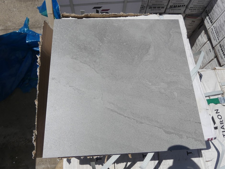 Qty 55.4 M2 x Tiaron Unused Glazed Porcelain Wall/Floor Tiles Auction ...