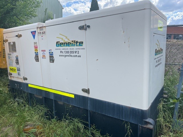 2016 Genelite 415V ECP341L4 135 KVA Generator Auction (0045-5058392 ...