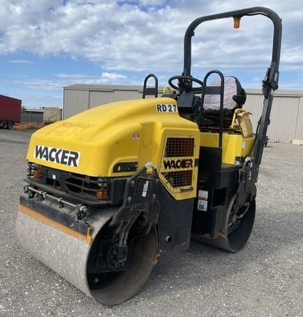 2007 Wacker RD27-100 Smooth Drum Roller Auction (0004-8019556) | Grays ...