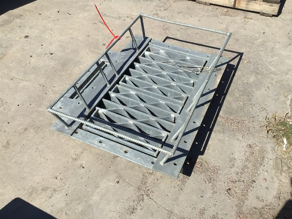 Set of Galvanised Metal Pit Lids Auction (0022-3031176) | Grays Australia