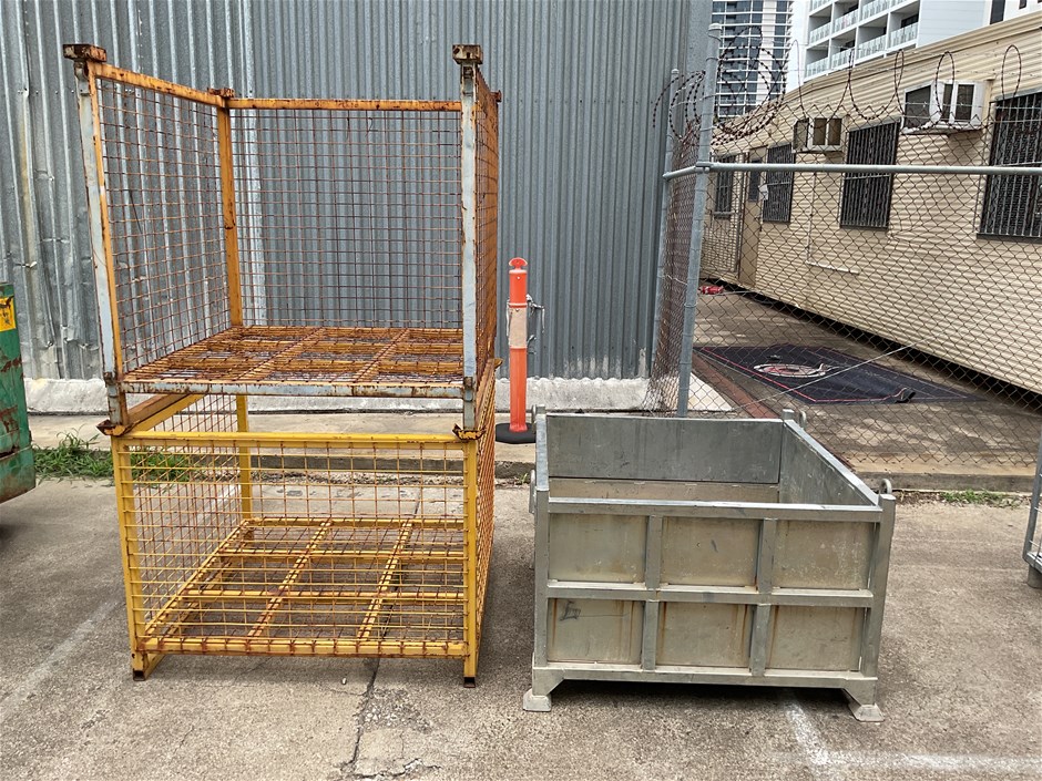 3 x Metal Stillages Auction (0003-7054840) | Grays Australia
