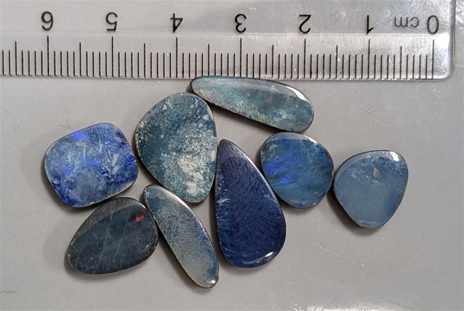 40 carats Australian OPAL Doublet Gemstones Auction (0012-2562523 ...
