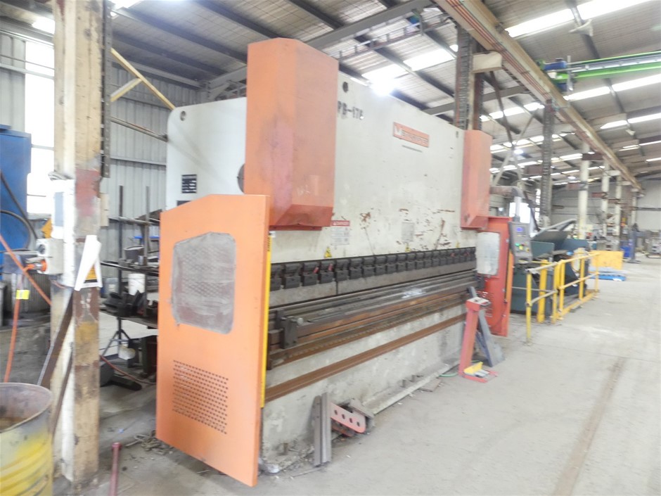 2013 Metalmaster PB - 176 Hydraulic Brake Press Auction (0020-5058578 ...