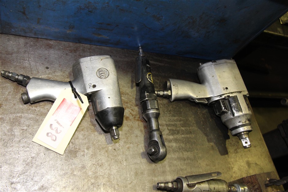 3x Assorted Pneumatic Hand Tool Auction (0138-5058494) | Grays Australia