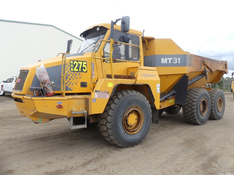 2006 Moxy MT31 Articulated Dump Truck Auction (0003-5058746) | Grays ...