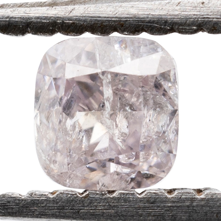 0.20ct Genuine Untreated Pink Diamond Auction (0001-2563799) | Grays ...