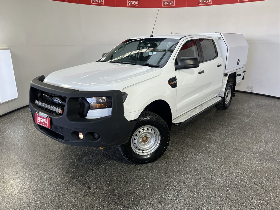 Ex-Gov 2018 Ford Ranger XL 4X4 PX II Turbo Diesel Auto Crew Cab Chassis ...