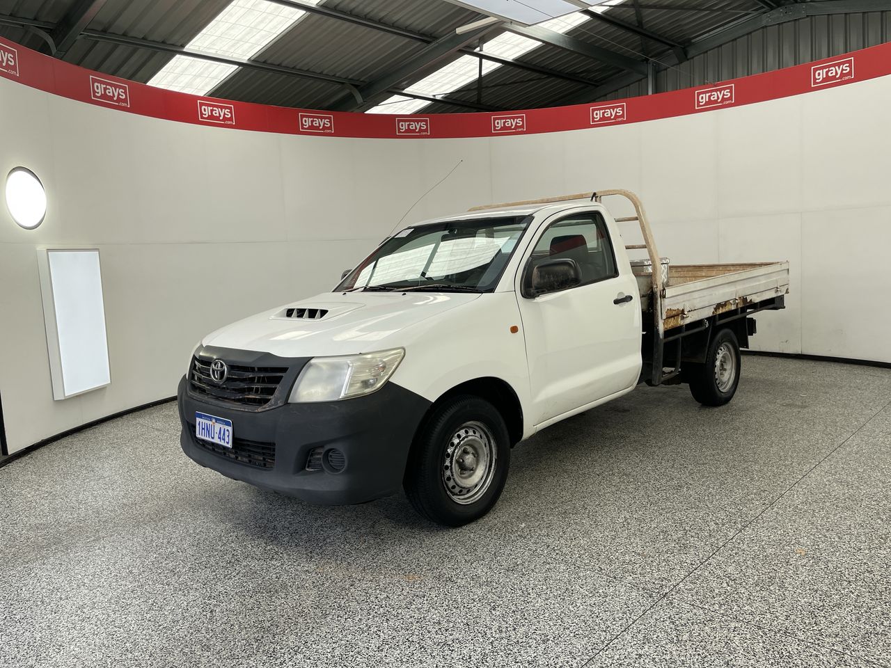 2013 Toyota Hilux 4X2 WORKMATE KUN16R Turbo Diesel Manual Cab Chassis ...