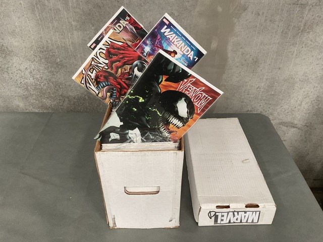 Box of Assorted Venom and Wakanda Comics Auction (0020-9055108) | Grays ...