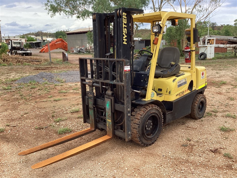 Hyster H3.0FT Fortis Counterbalance Forklift Auction (0002-7055679 ...