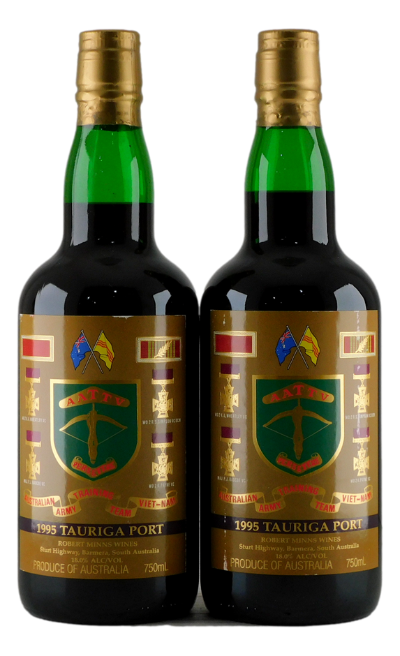 Robert Minns Wines AATTV Tauriga Port 1995 (2x 750mL) Auction (0069 ...
