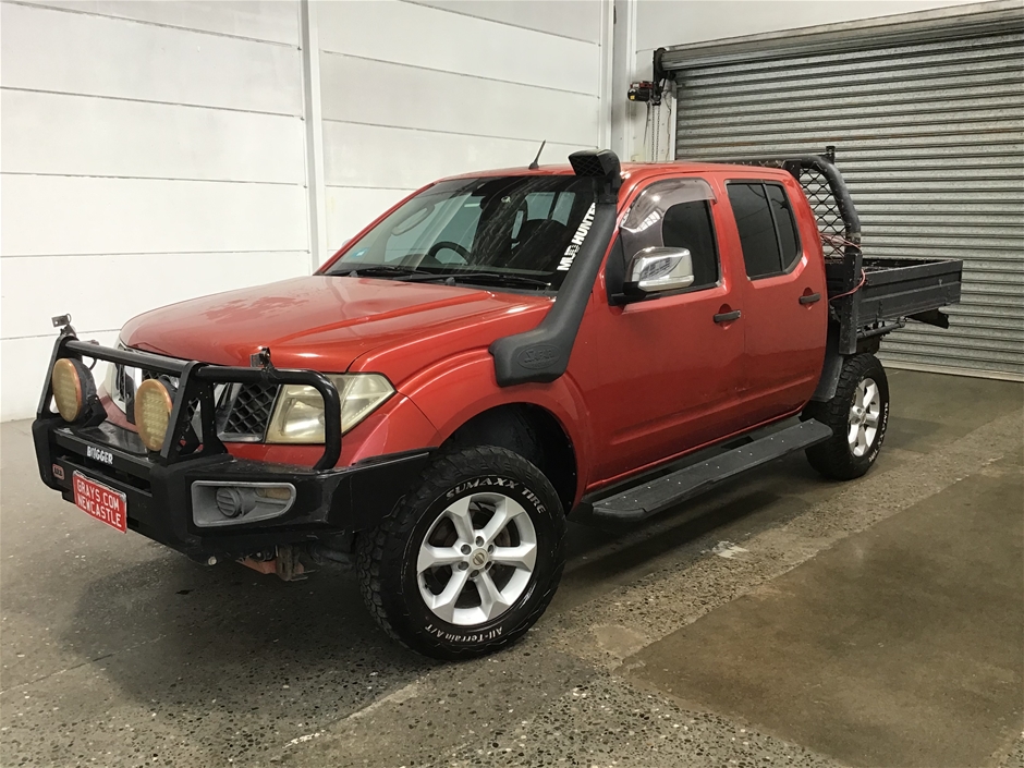 2008 Nissan Navara ST-X 4X4 DOUBLE CAB D40 Turbo Diesel Automatic Dual ...