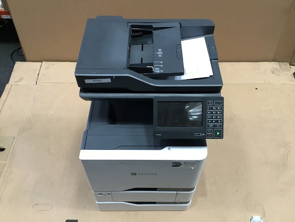 Lexmark CX725 Laser Multifunction Printer Auction (0006-2563111 ...