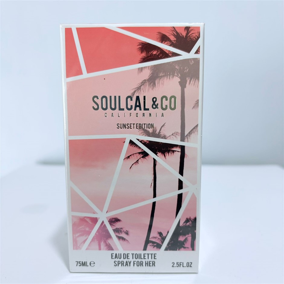 Soul & Cal California Sunset Edition EDT 75ml Fragrance Perfume Auction ...