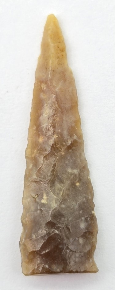 BRONZE AGE PREHISTORIC FLINT ARROWHEAD - CIRCA 3000 YEARS OLD Auction ...