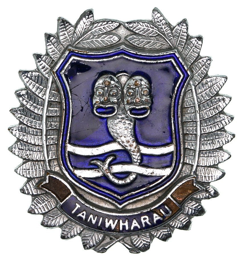 Hamilton Technical College, Hamilton, Waikato region, metal/enamel ...