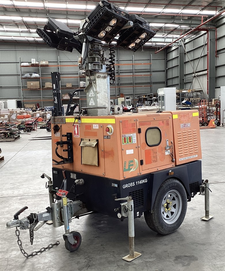 2018 ALLIGHT Single Light Tower Trailer Auction (0016-3031638) | Grays ...