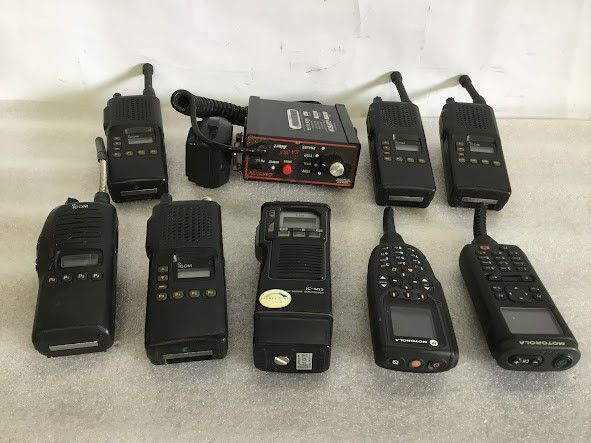 Carson Sa-385-10 Watt Siren Amplifier&Icom Mixed Radio Transceiver ...