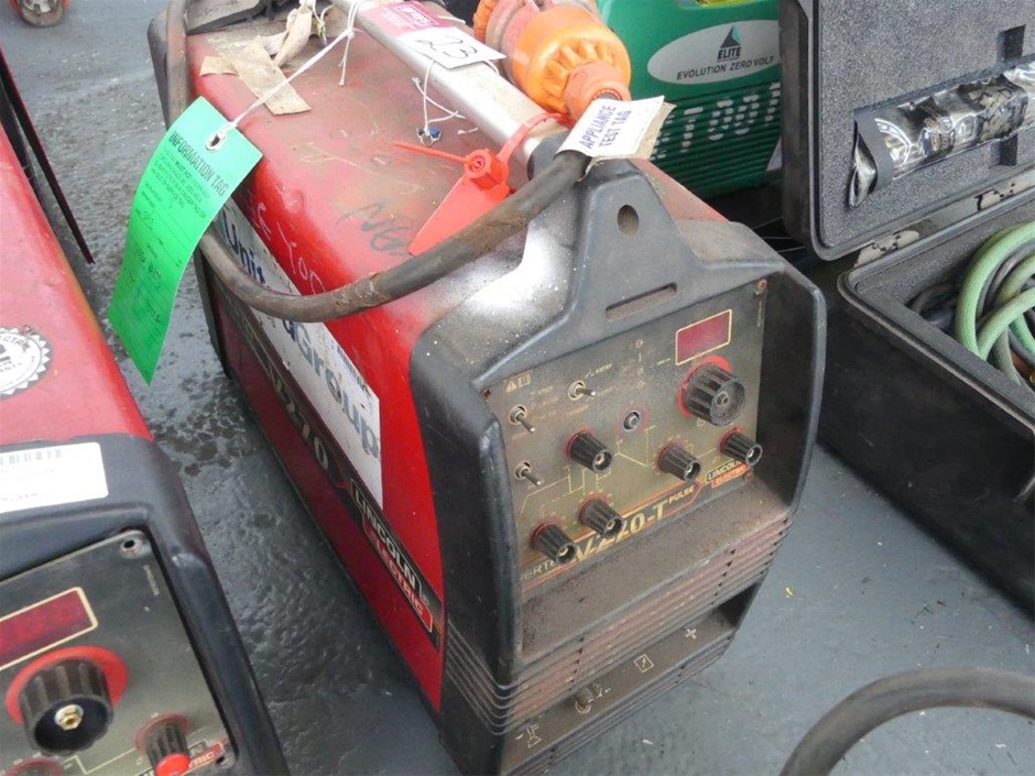 Lincoln Electric V270 T Pulse Invertec AC/DC Tig Welder Auction (0023 ...