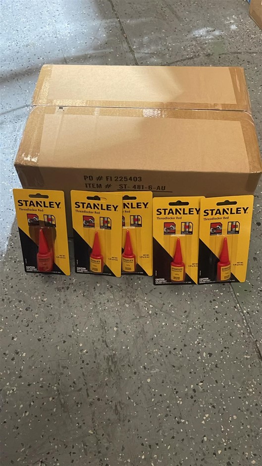 Stanley red threadlocker Auction (0001-2563414) | Grays Australia