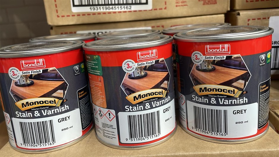 Bondall Monocel Grey Interior & Exterior Stain & Varnish - 236ml ...