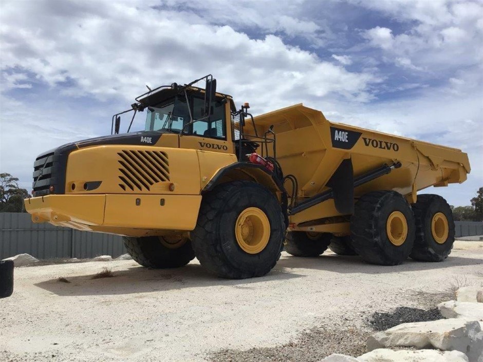 2010 Volvo A40E Articulated Dump Truck Auction (0004-3031610) | Grays ...
